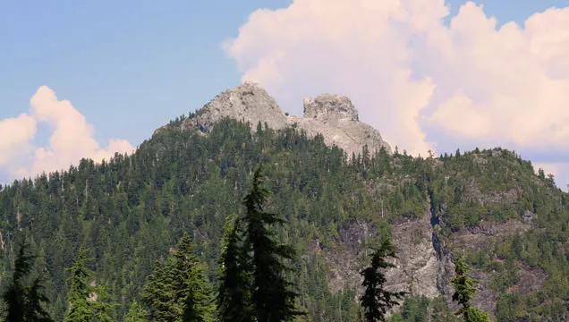 Crown Mountain near Grouse Mountain | Vancouver Trails
