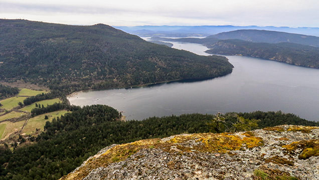 Mount Maxwell to Baynes Peak via Armand Way - Salt Spring Island ...