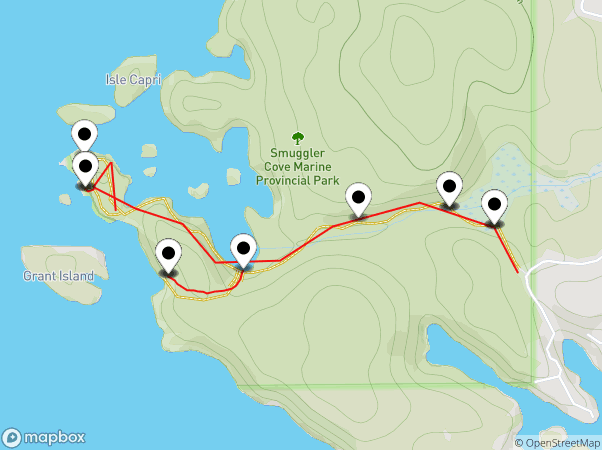 Smuggler Cove Marine Provincial Park Hike | Vancouver Trails