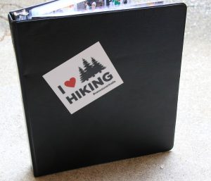 I Love Hiking Sticker (Trees) - Vancouver Trails